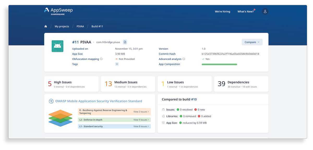 OWASP MASVS 2.0 Automated Mobile Security Standards | Guardsquare