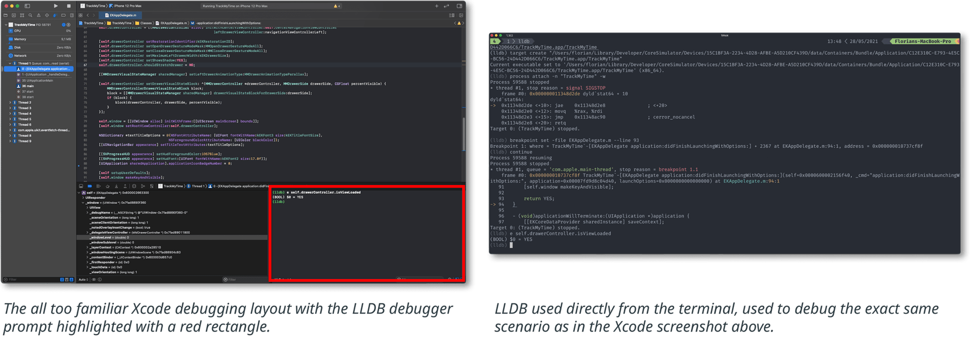 iOS Crash Reports with LLDB | Guardsquare