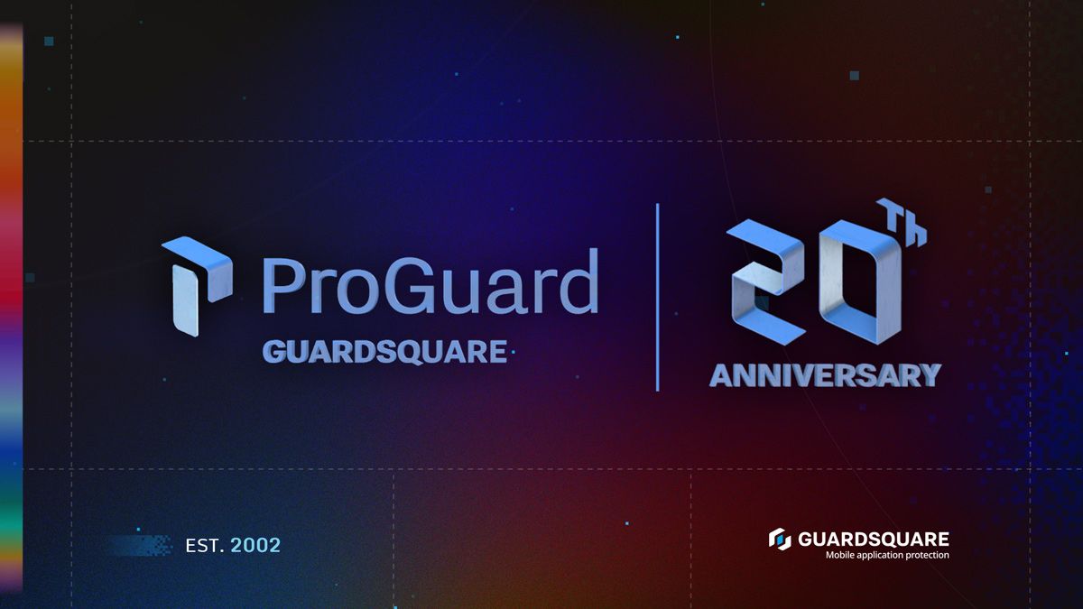 ProGuard® 20th Anniversary | Guardsquare